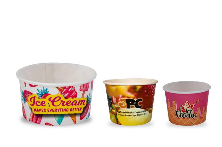 Golden paper cups: Manufactures in paper Cups, Ice cream cups, Fries ...